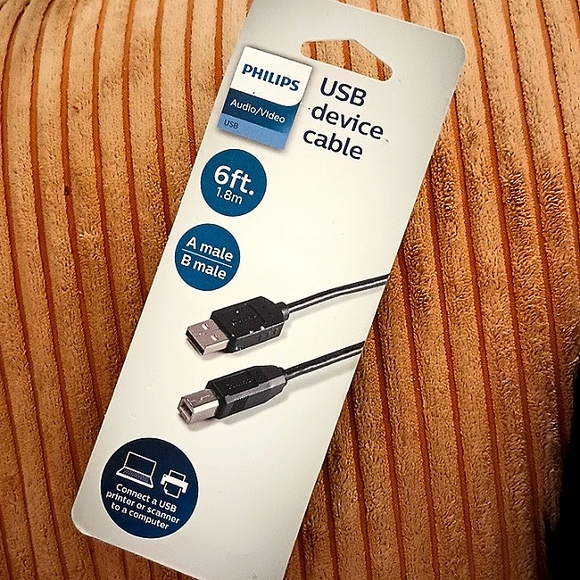 Philips | Computers, Laptops & Parts | Philips Usb Device Cable 6ft ...